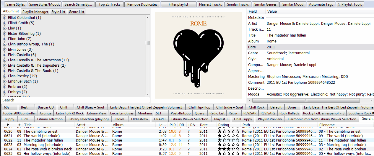 Search By Distance Regorxxx s Foobar2000 SMP Scripts